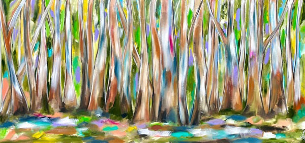 Majestic Tall Gums - 2.4x1.1 – Julia Jones Art